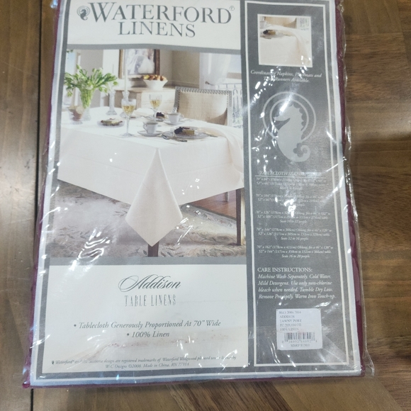 Waterford | Dining | Waterford Linens Addison Tawny Port 7x04 Oblong ...